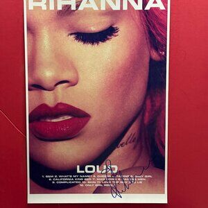 Wall Decor | Hand Signed Rihanna Loud Poster By Rihanna Coa Authen ...
